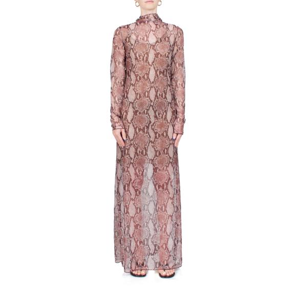 Simon Miller | Dresses | New Simon Miller Zesty Mesh Dress In Snake ...